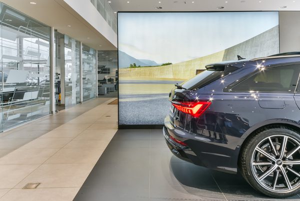 Audi Showroom Fit Out |Chingford - JLH Office Interiors Ltd